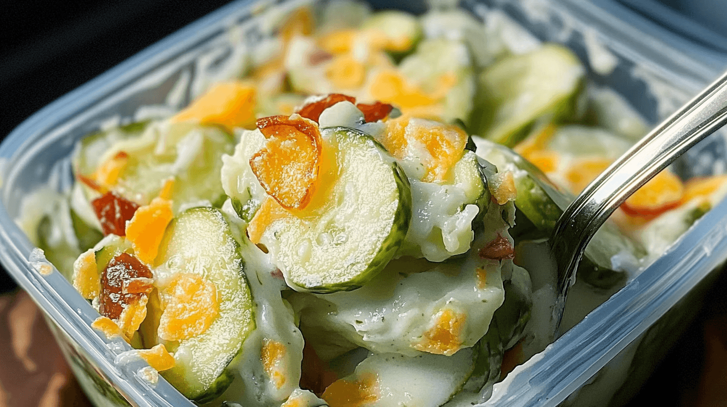 Cucumber Snack with Bacon and Cheddar: A Crunchy, Creamy Delight - Jada ...