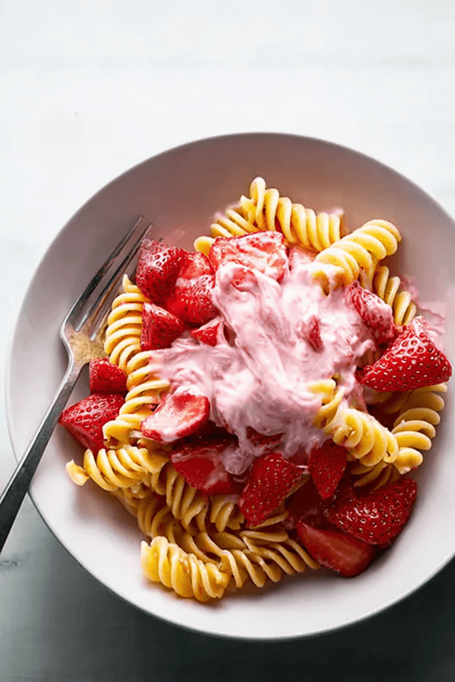 Strawberry Pasta Recipe: Sweet & Creamy Summer Dish - Jada Recipes