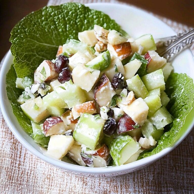 waldorf salad: Classic Apples, Celery & Walnuts – Jada Recipes