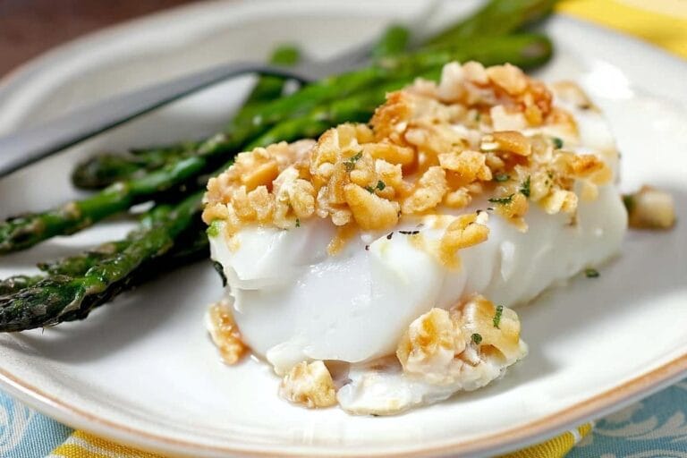 Boston Baked Cod with Buttery Cracker Topping | Easy Recipe – Jada Recipes