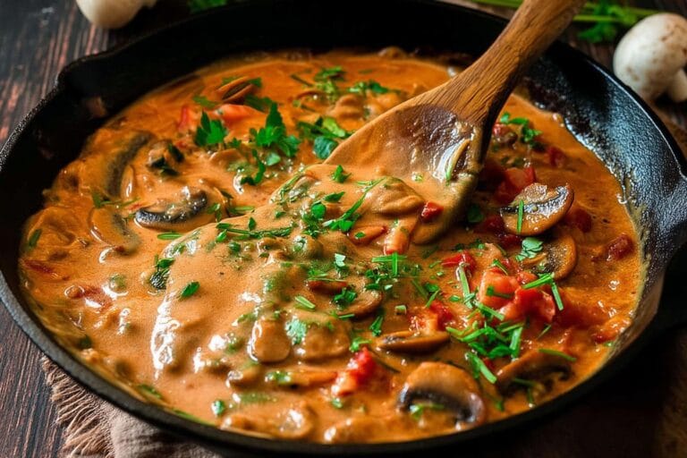 Creamy German Hunter’s Sauce – Easy Mushroom Gravy in 30 Min – Jada Recipes