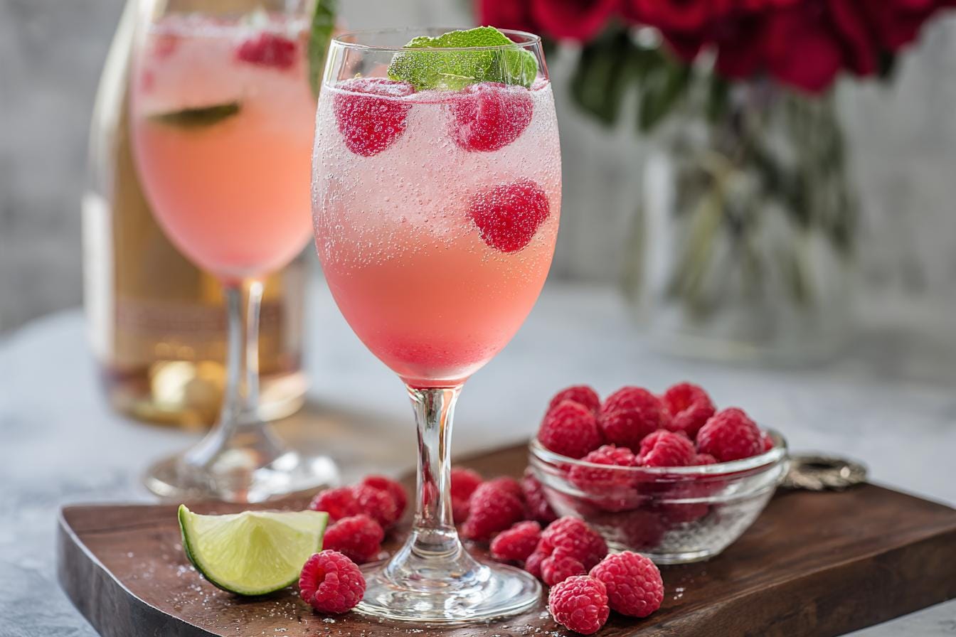 Raspberry Moscato Cocktail: Refreshing & Easy Recipe - Jada Recipes